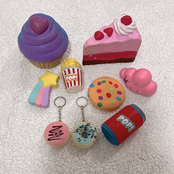 Toys | 9 Piece Squishy Random Combo | Poshmark